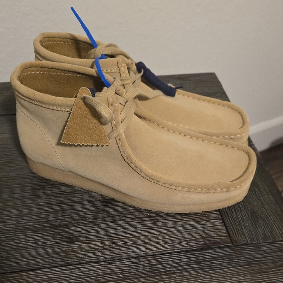 Clarks | Shoes | Nwt Mens Clarks Originals In Real Wallabee Suede The ...